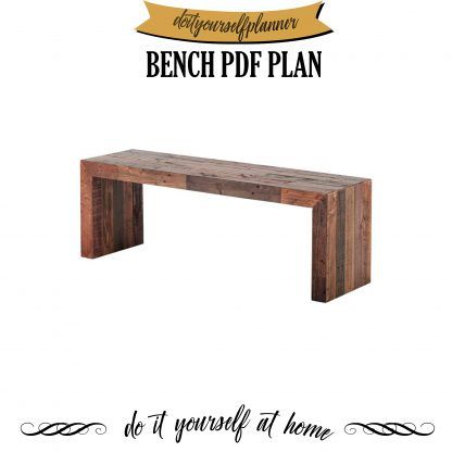 Free Bench Plan – DoityourselfPlanner